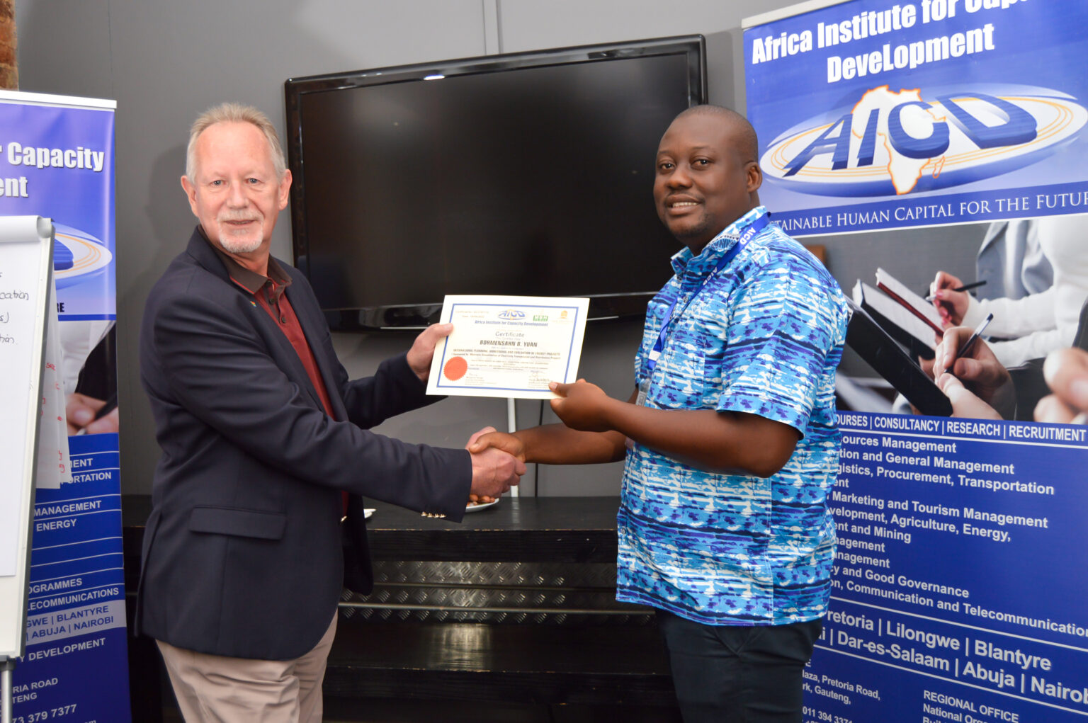 Africa Institute for Capacity Development(AICD), Gauteng, South Africa ...